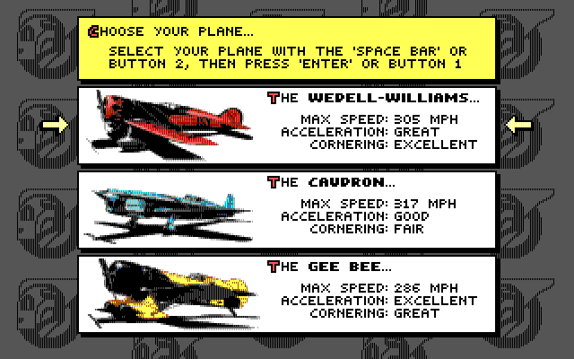 Screenshot of The Rocketeer (DOS, 1991) - MobyGames