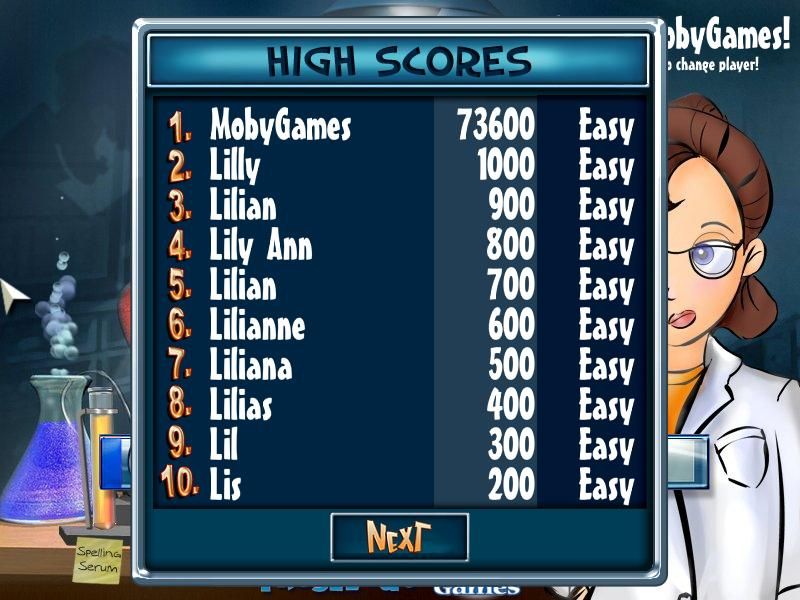 Screenshot of Letter Lab (Windows, 2008) - MobyGames