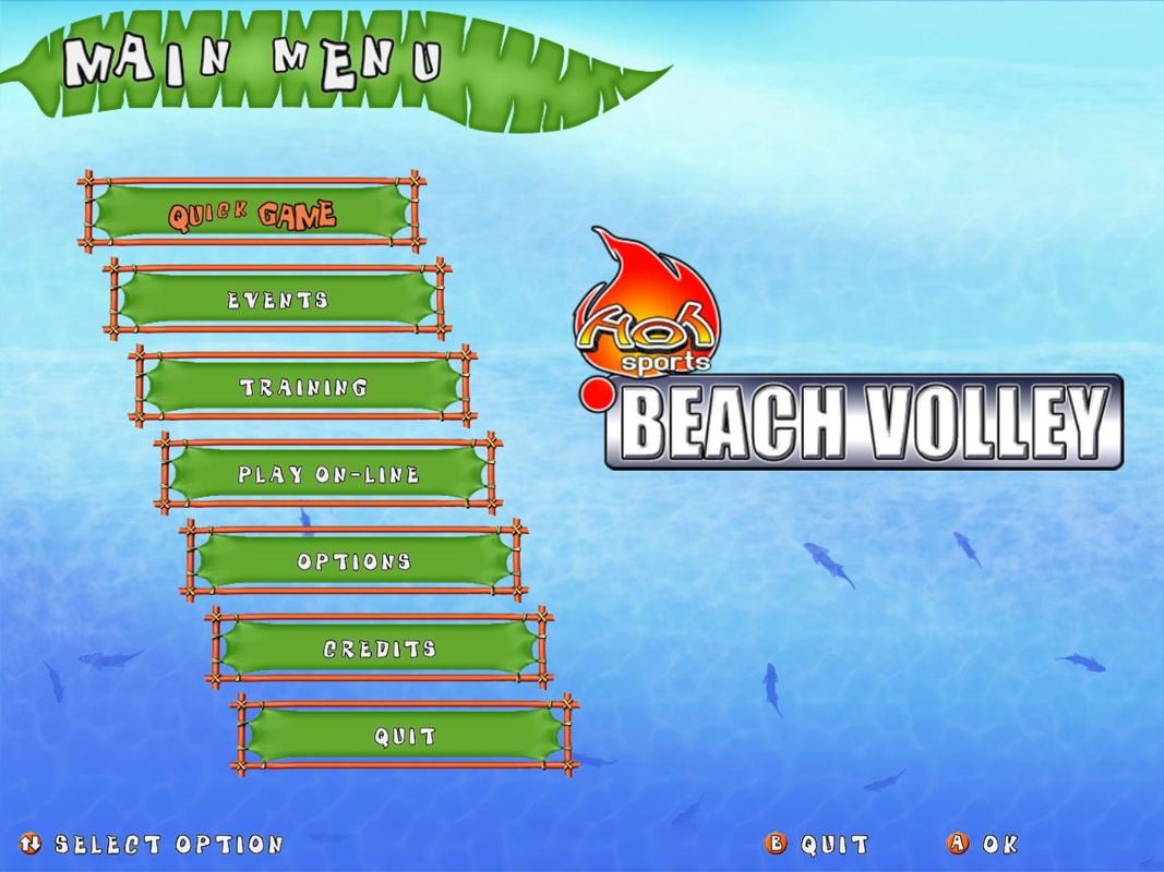 Beach Volley Hot Sports screenshots - MobyGames