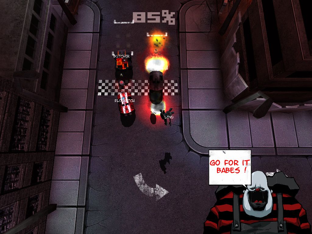 Screenshot of Fast Lane Carnage (Windows, 2005) - MobyGames