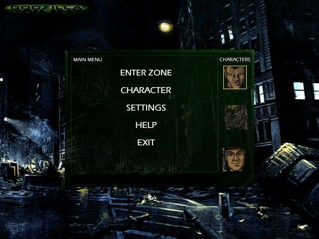 Screenshot of Godzilla Online (Windows, 1998) - MobyGames