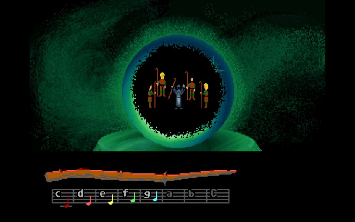 Screenshot of Loom (Windows, 1990) - MobyGames