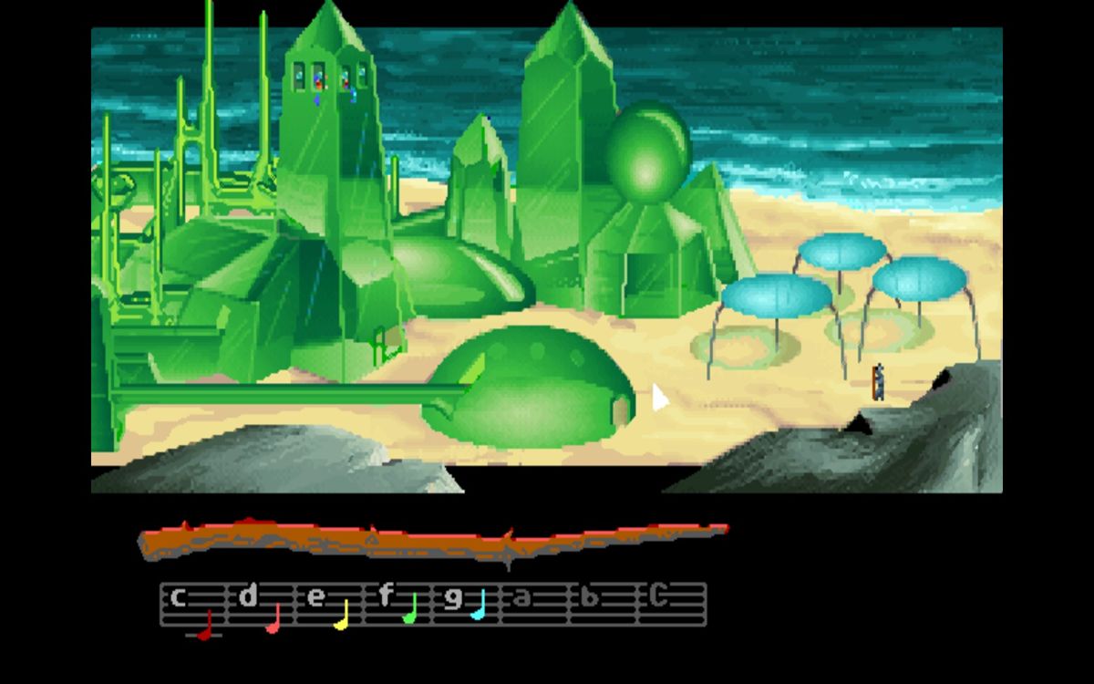 Screenshot of Loom (Windows, 1990) - MobyGames