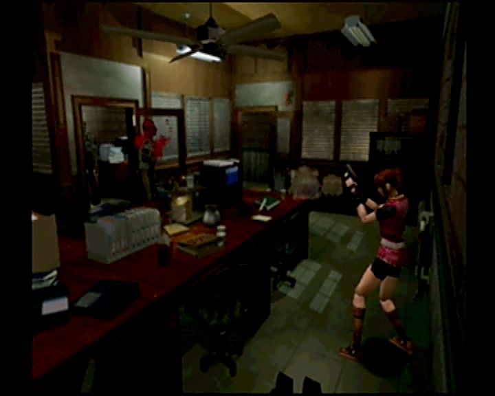 Screenshot of Resident Evil 2 (GameCube, 1998) - MobyGames