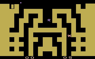 Screenshot of Entombed (Atari 2600, 1983) - MobyGames