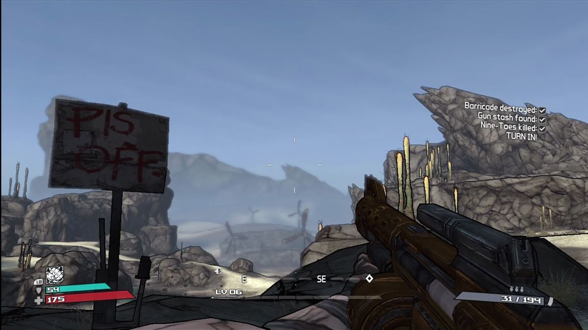 Screenshot of Borderlands (Xbox 360, 2009) - MobyGames