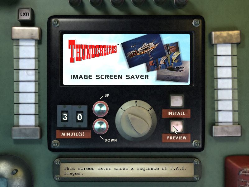 Screenshot of Thunderbirds: F.A.B. Action Pack (Windows, 2001) - MobyGames