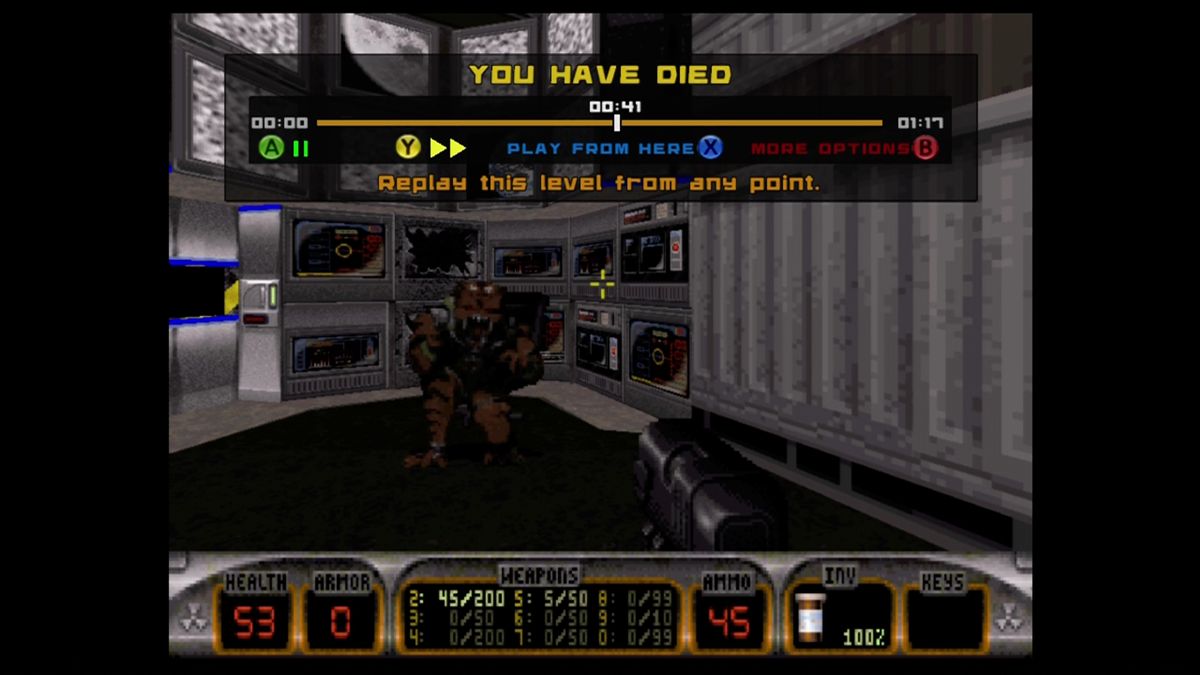 Screenshot Of Duke Nukem 3d Atomic Edition Xbox 360 1996 Mobygames