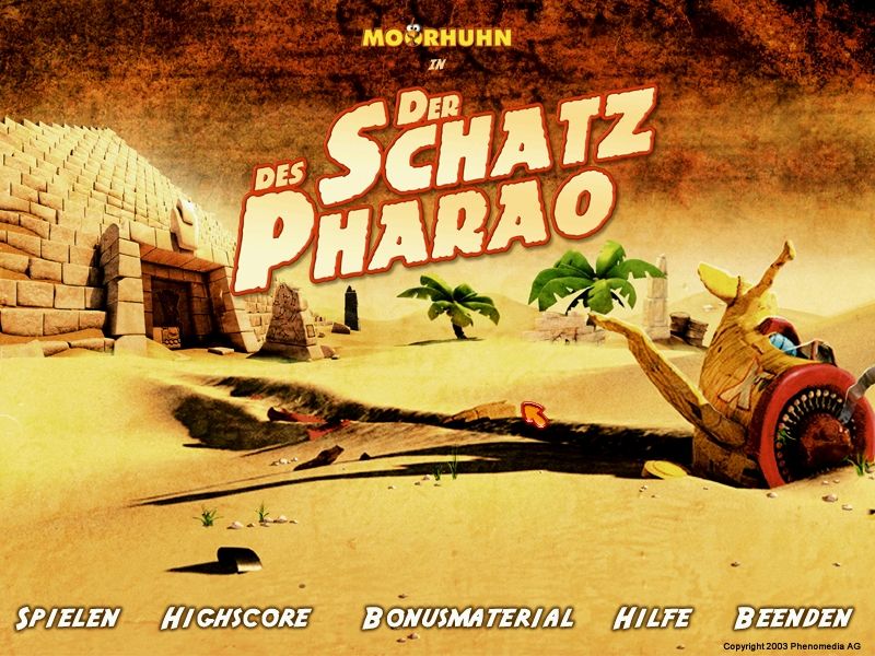 Moorhuhn Adventure: Der Schatz des Pharao screenshots - MobyGames