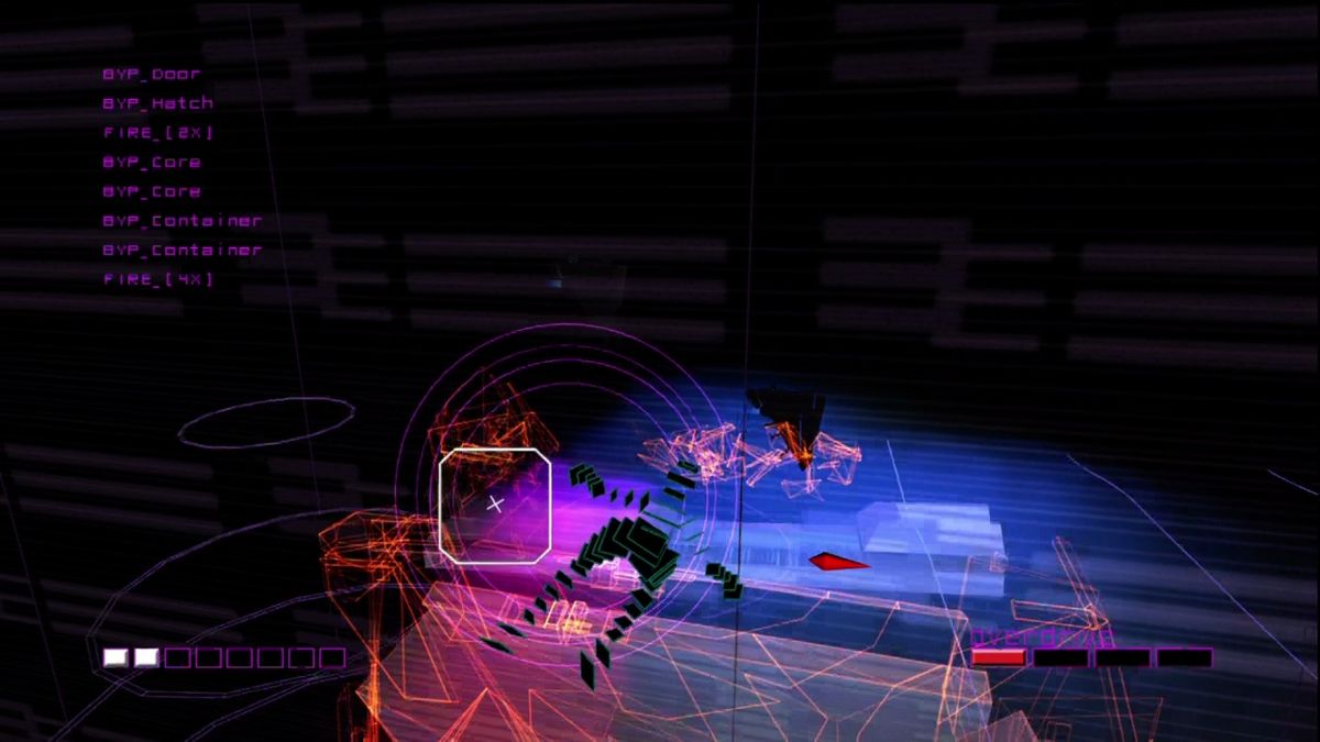 Screenshot of Rez (Xbox 360, 2001) - MobyGames