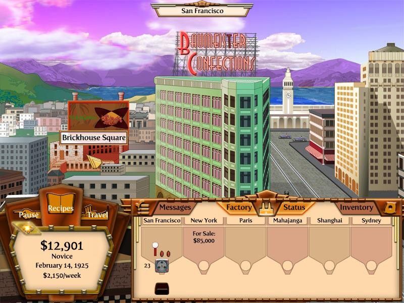 Screenshot of Chocolatier 2: Secret Ingredients (Windows, 2007) - MobyGames