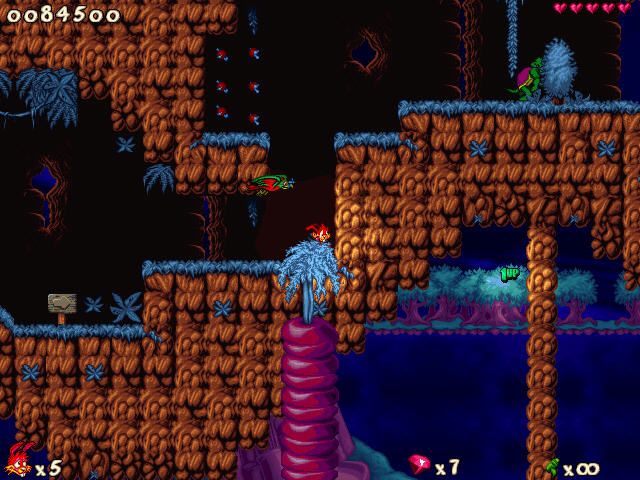 Screenshot of Jazz Jackrabbit 2 (Windows, 1998) - MobyGames