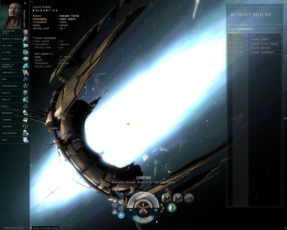 Screenshot of EVE Online (Windows, 2003) - MobyGames