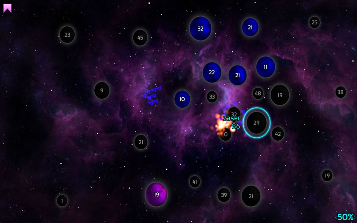 Screenshot of Galcon Fusion (Windows, 2010) - MobyGames
