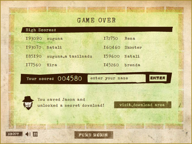 Screenshot of Back to the Garden (Browser, 2006) - MobyGames