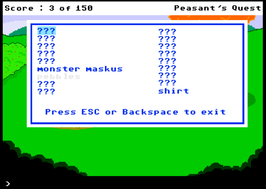Screenshot of Peasant's Quest (Browser, 2004) - MobyGames