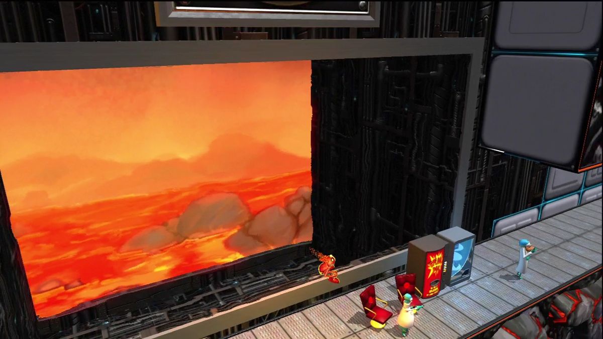 Screenshot of 'Splosion Man (Xbox 360, 2009) - MobyGames