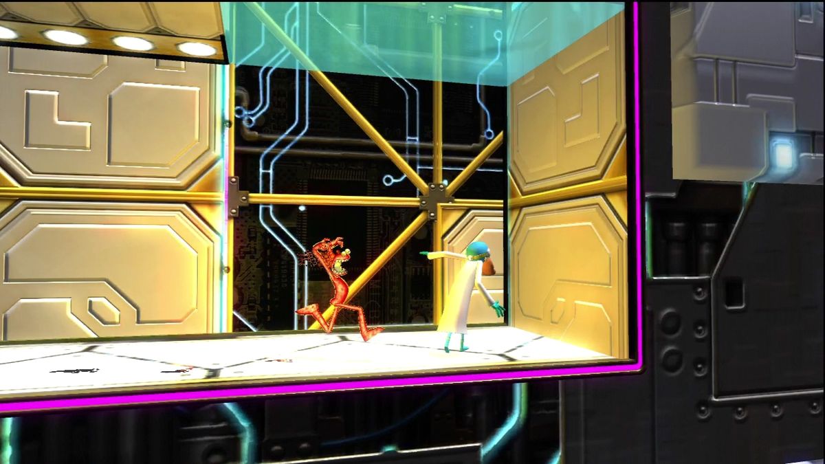 Screenshot of 'Splosion Man (Xbox 360, 2009) - MobyGames