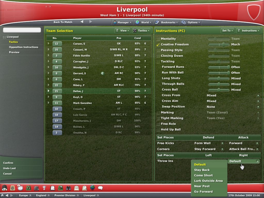 Screenshot of Worldwide Soccer Manager 2007 (Windows, 2006) - MobyGames