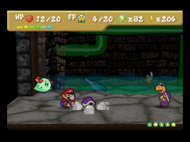 Screenshot of Paper Mario (Nintendo 64, 2000) - MobyGames