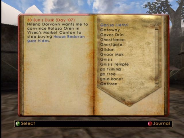 Screenshot of The Elder Scrolls III: Morrowind (Xbox, 2002) - MobyGames