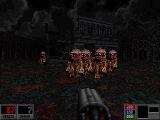 Screenshot of Cryptic Passage for Blood (DOS, 1997) - MobyGames