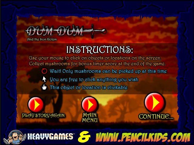 Screenshot of Retardo and the Iron Golem (Browser, 2008) - MobyGames