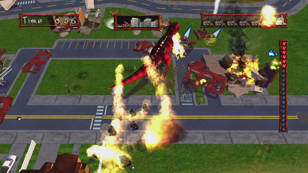 Screenshot of Doritos: Dash of Destruction (Xbox 360, 2008) - MobyGames