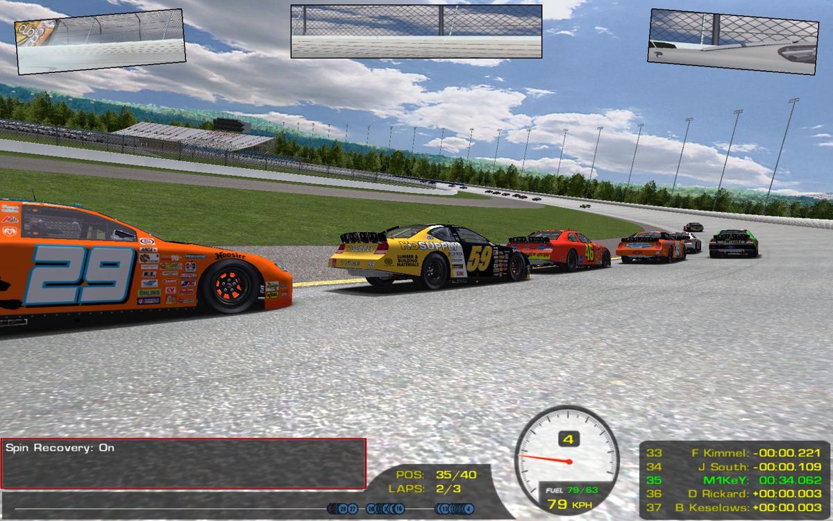 Screenshot of ARCA Sim Racing '08 (Windows, 2008) - MobyGames