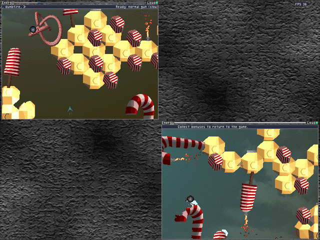 Screenshot of Assault Wing (DOS, 1998) - MobyGames