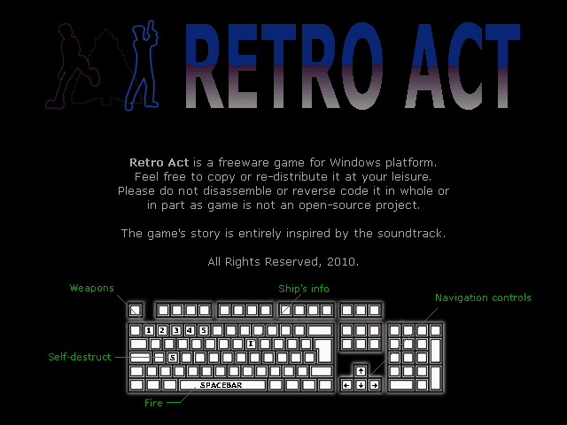 Screenshot of Retro Act (Windows, 2010) - MobyGames