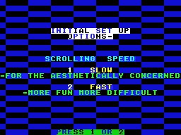 Screenshot of StarFarce (ZX Spectrum, 1988) - MobyGames