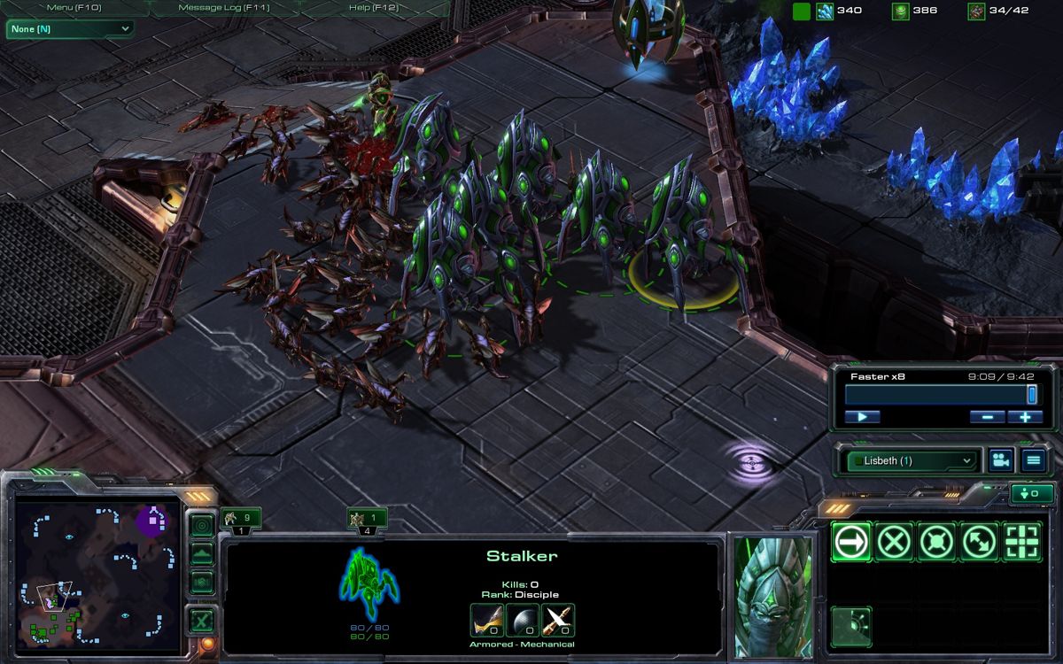 Screenshot of StarCraft II: Wings of Liberty (Windows, 2010) - MobyGames