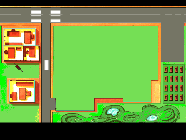 Screenshot of Biing! Sex, Intrigue and Scalpels (DOS, 1995) - MobyGames