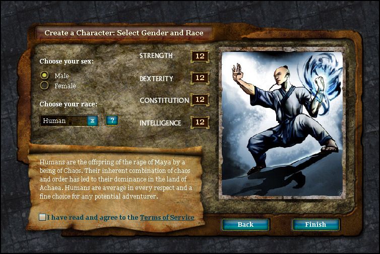 Screenshot of Achaea (Browser, 1997) - MobyGames