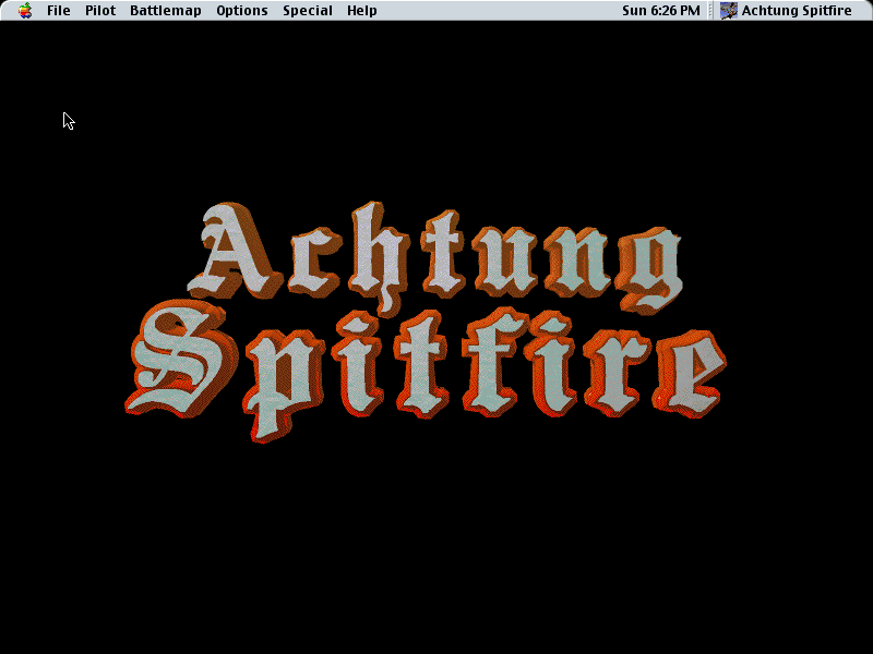 Achtung Spitfire screenshots - MobyGames