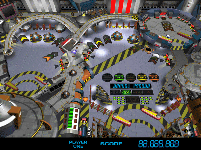Screenshot of 3-D Ultra Pinball (Macintosh, 1995) - MobyGames