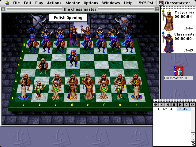 Screenshot of The Chessmaster 3000 (Macintosh, 1991) - MobyGames