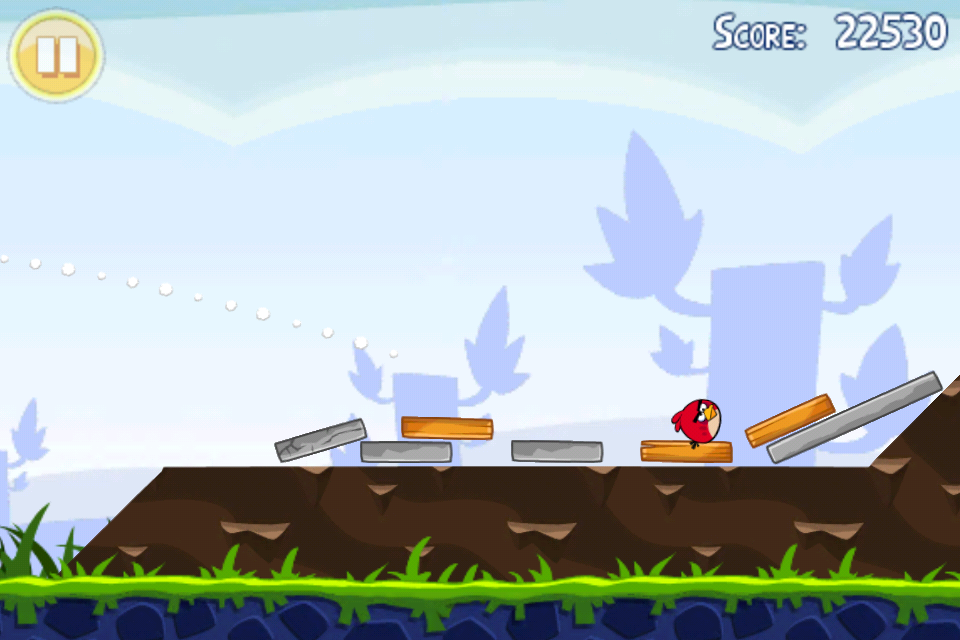 Screenshot of Angry Birds (iPhone, 2009) - MobyGames