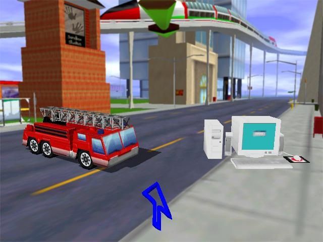 Screenshot of Matchbox: Emergency Patrol (Windows, 2001) - MobyGames