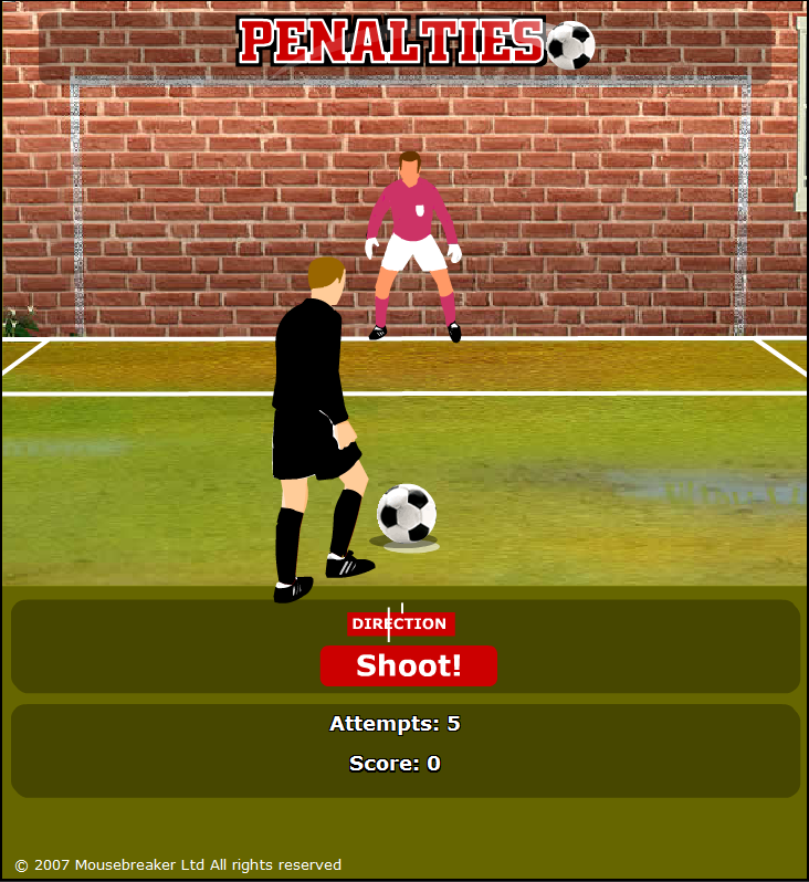 Screenshot of Jumpers for Goalposts (Browser, 2007) - MobyGames