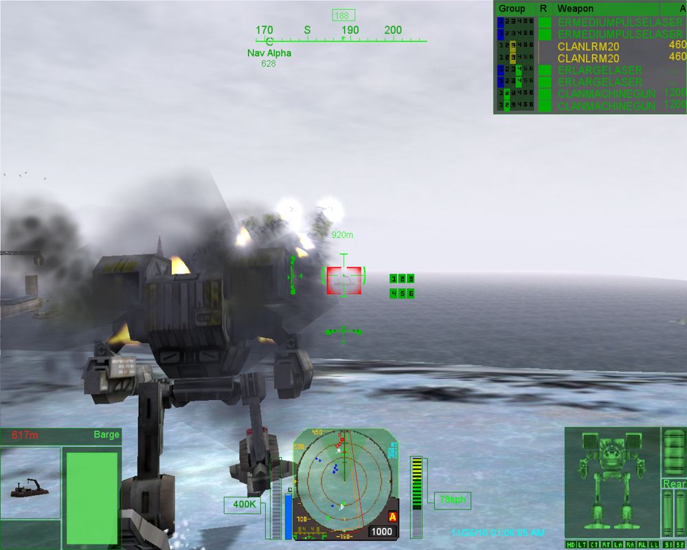Screenshot of MechWarrior 4: Mercenaries (Windows, 2002) - MobyGames