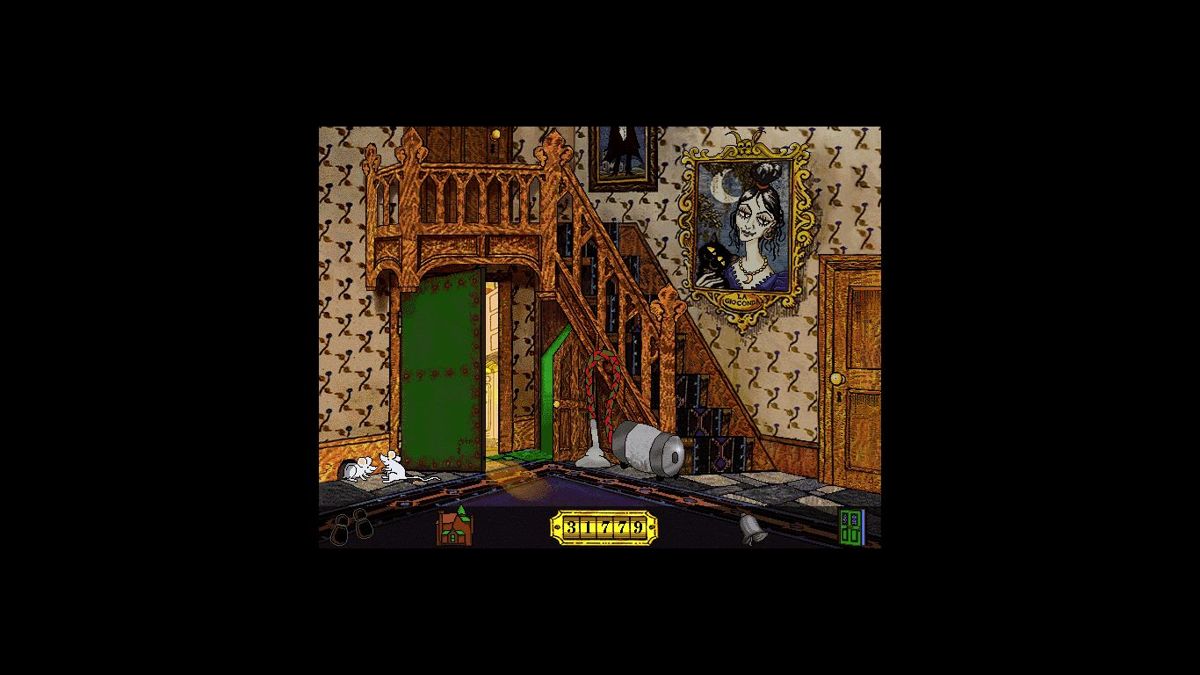 Screenshot of Jan Pienkowski Haunted House (Windows, 1996) - MobyGames