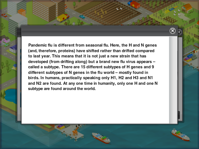 Screenshot of Killer Flu (Browser, 2009) - MobyGames
