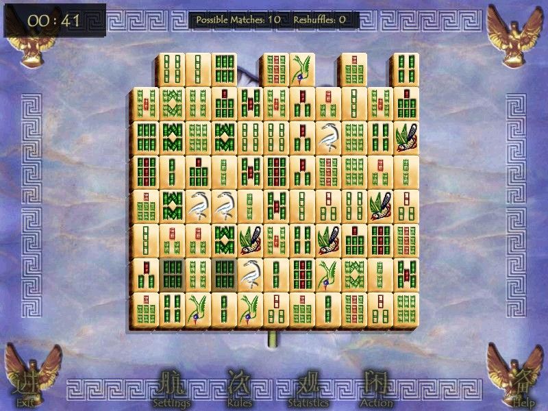 Screenshot of Ultimate Mahjongg 5 (Windows, 2004) - MobyGames