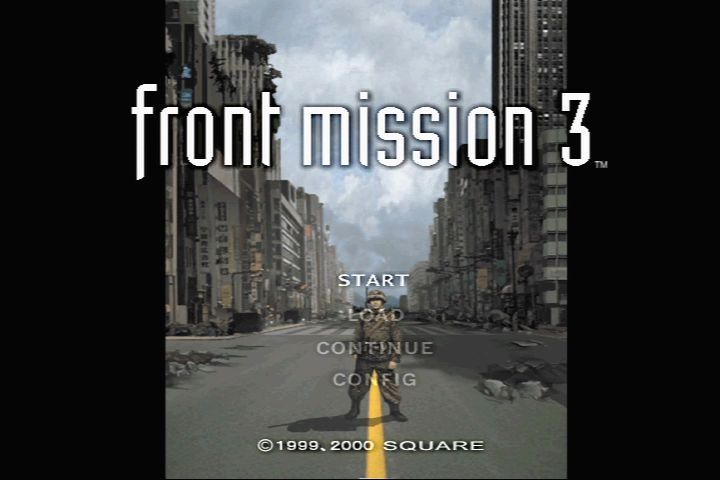 Screenshot of Front Mission 3 (PlayStation, 1999) - MobyGames