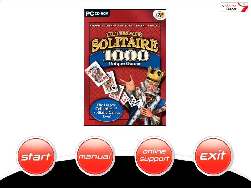 Screenshot of Ultimate Solitaire 1000 (Windows, 2006) - MobyGames