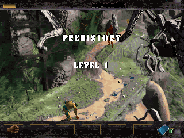 Screenshot of Time Commando (DOS, 1996) - MobyGames