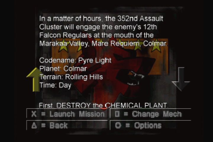 Screenshot of MechWarrior 2: 31st Century Combat (PlayStation, 1995 ...