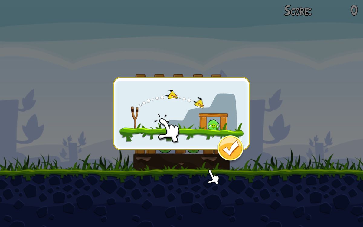Screenshot of Angry Birds (Macintosh, 2009) - MobyGames